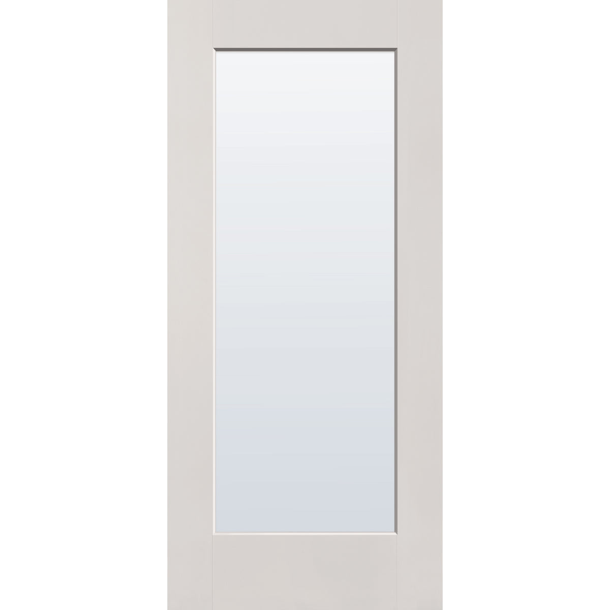 Flush Glazed Fiberglass Entry Door Slab (Full Lite) – Pease Doors: The ...