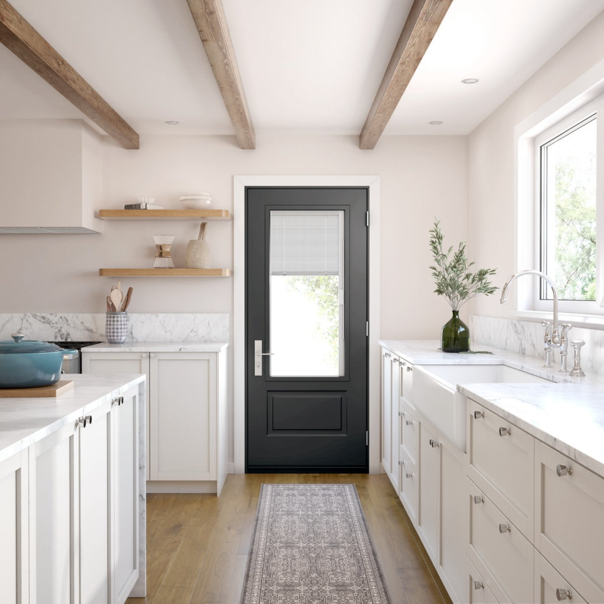 Raise & Lower Blinds Glass and Frame Kit (3/4 Lite) – Pease Doors: The ...