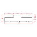 Interior Jamb Set for Single Door (Stain Grade Poplar) – Pease Doors ...