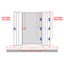 Interior Jamb Set for Single Door (Stain Grade Poplar) – Pease Doors ...