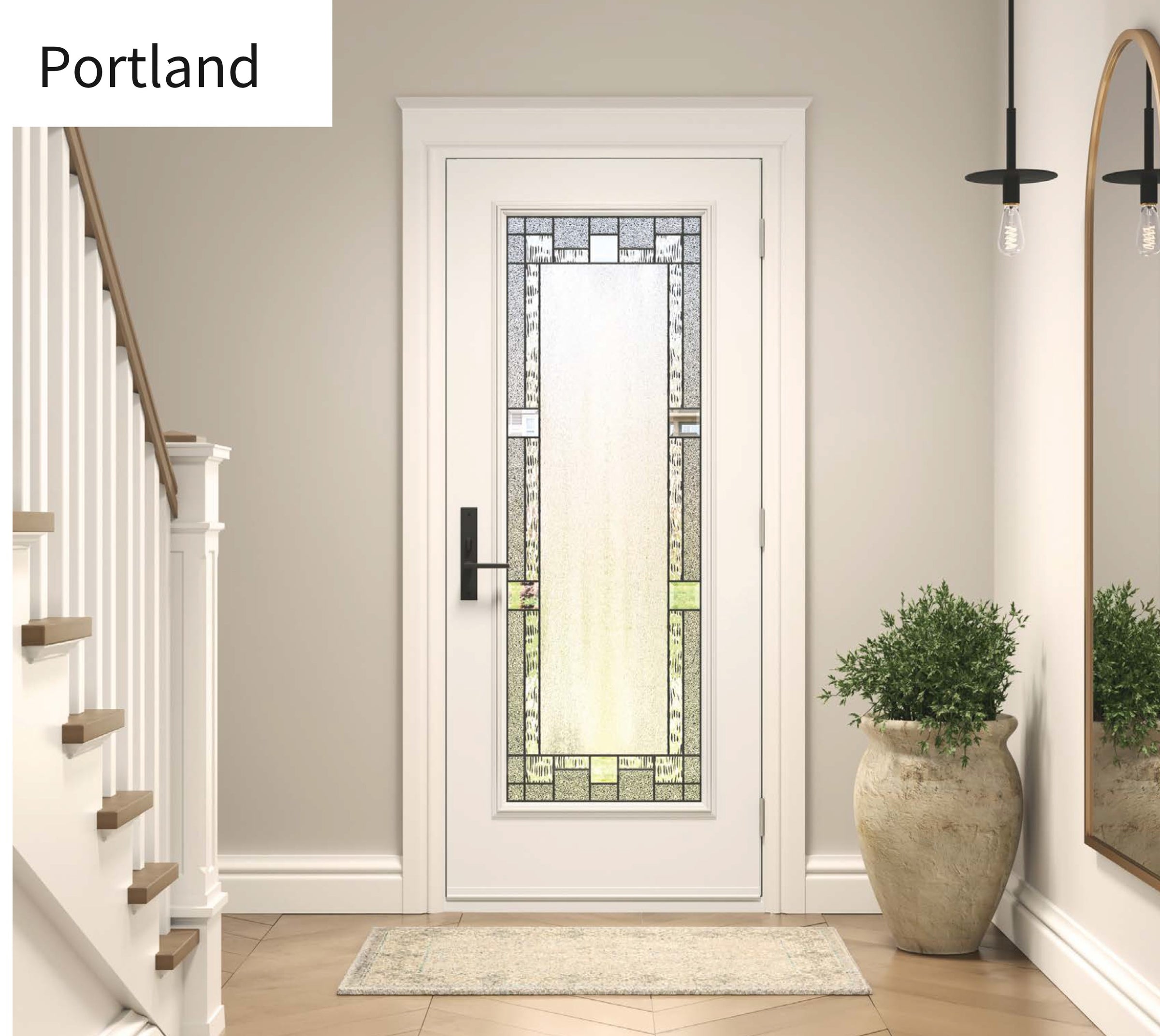 Portland Glass and Frame Kit (Full Lite) – Pease Doors: The Door Store