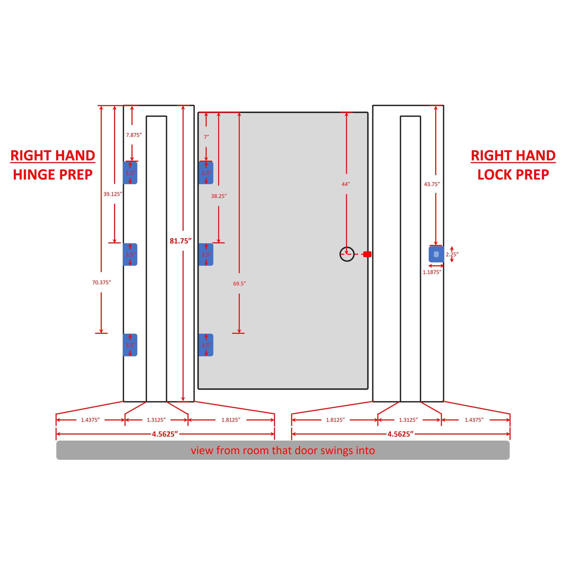 Interior Jamb Set for Single Door (Stain Grade Poplar) – Pease Doors ...