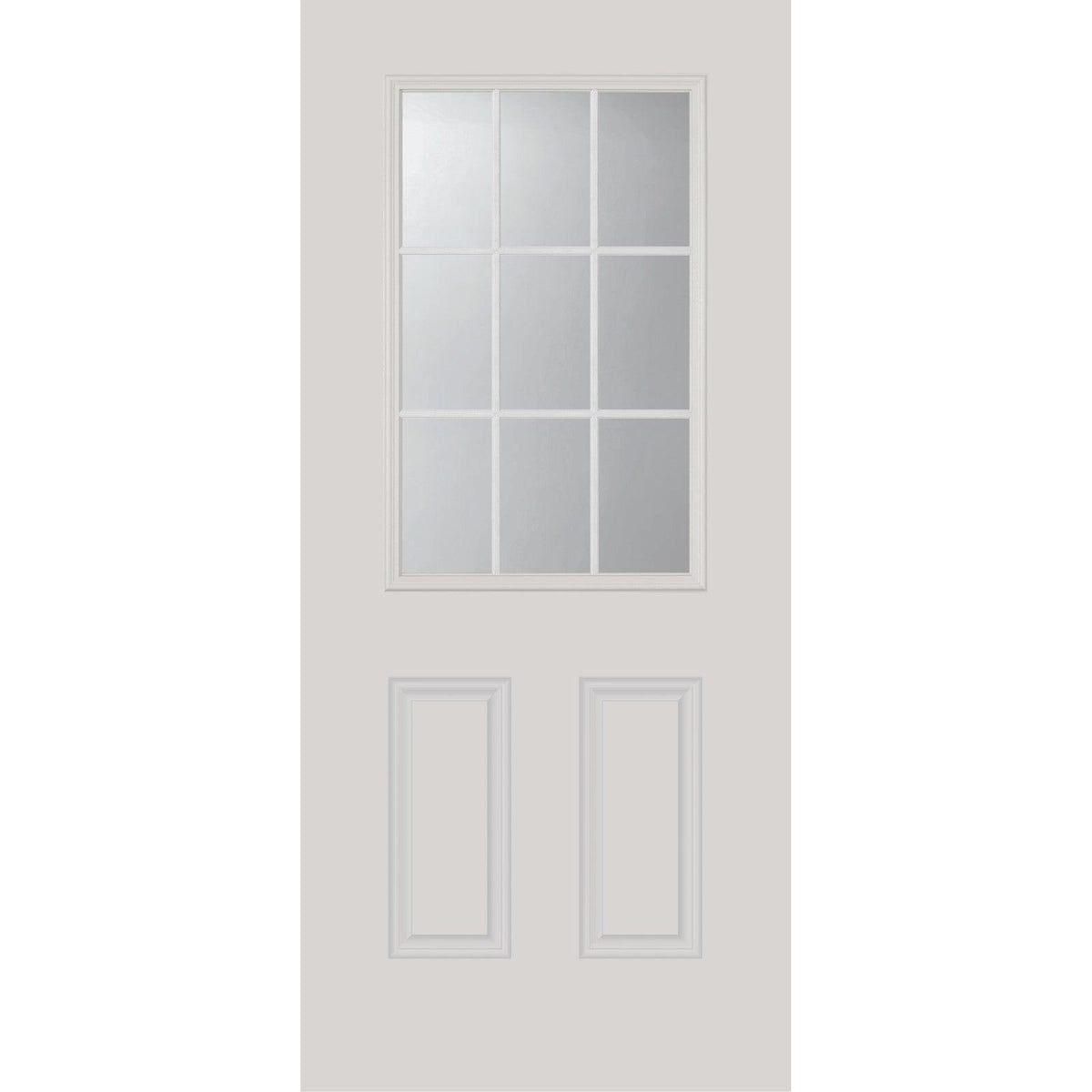 Clear 9 Lite Glass and Frame Kit (Half Lite) – Pease Doors: The Door Store