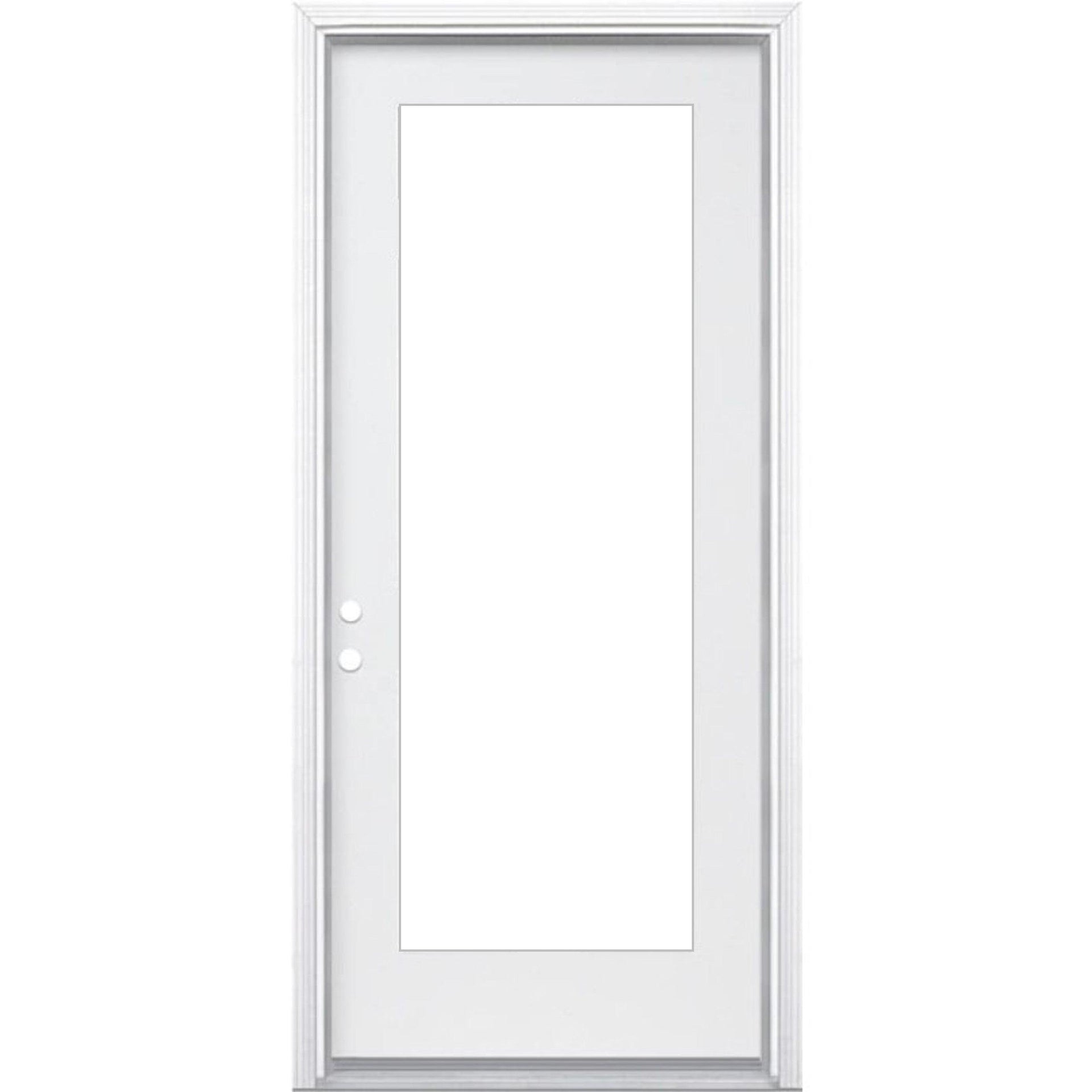 34" x 80" Prehung Smooth Fiberglass Entry Door System (6 Panel) – Pease ...